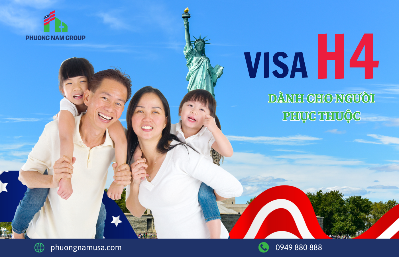 Visa H4 là gì? Những Điều Cần Biết Cho Người Phụ Thuộc Tại Mỹ